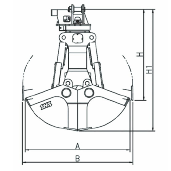Clamshell Bucket — Kobelco India